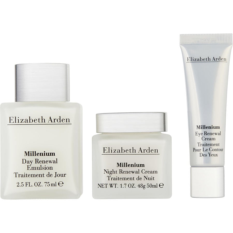 Elizabeth Arden Millenium Set: Day, Night, and Eye Renewal Cream 3pcs ...